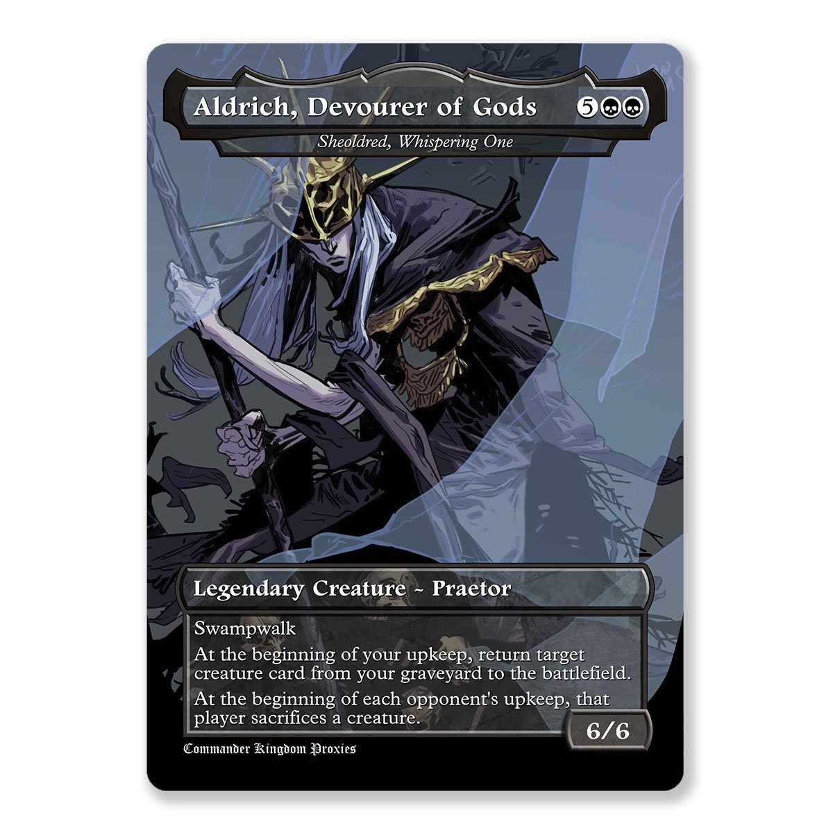 Aldrich, Devourer of Gods - Sheoldred, Whispering One | Dark Souls ...