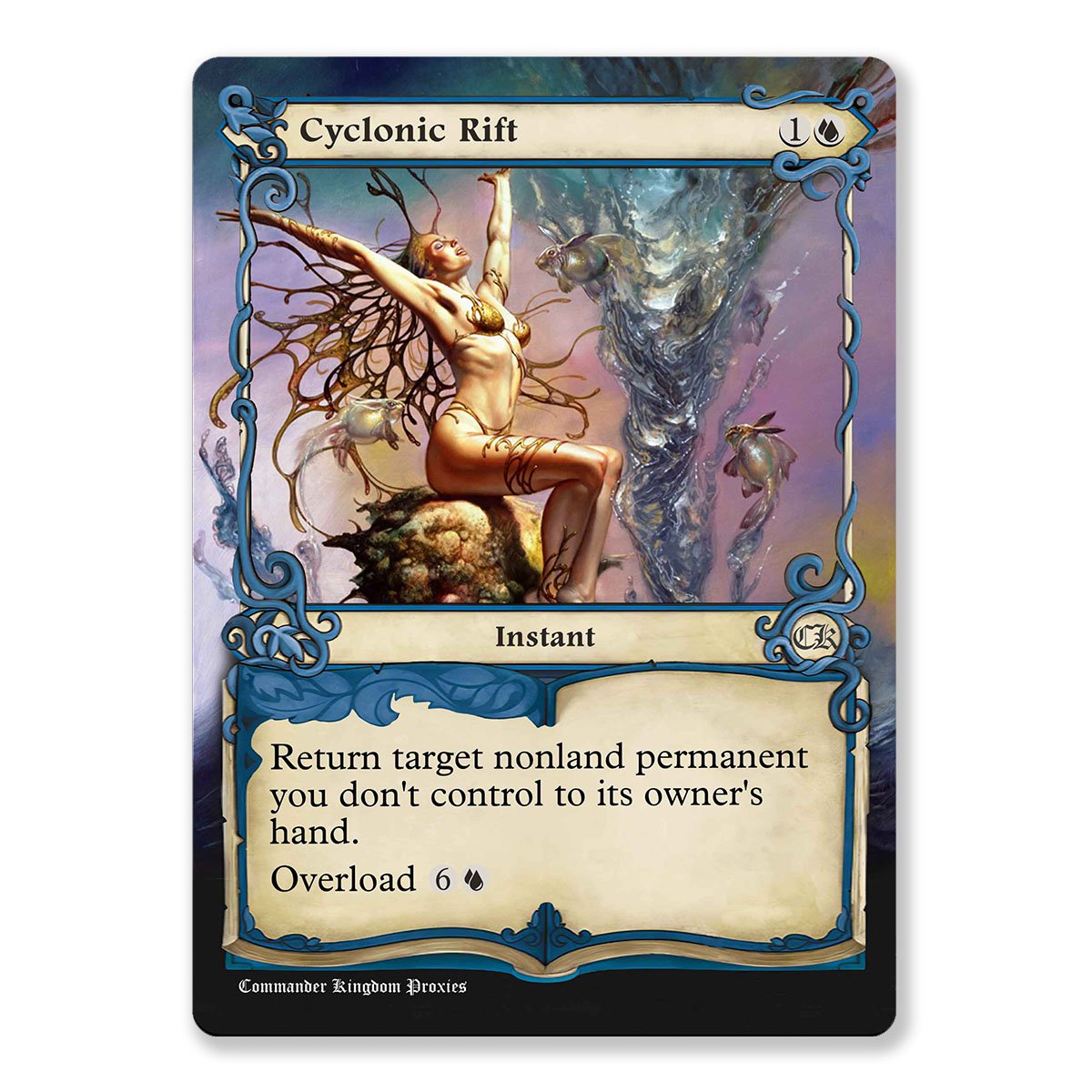 Cyclonic Rift | Adventure Custom MTG Proxy Card - trinketkingdom.com