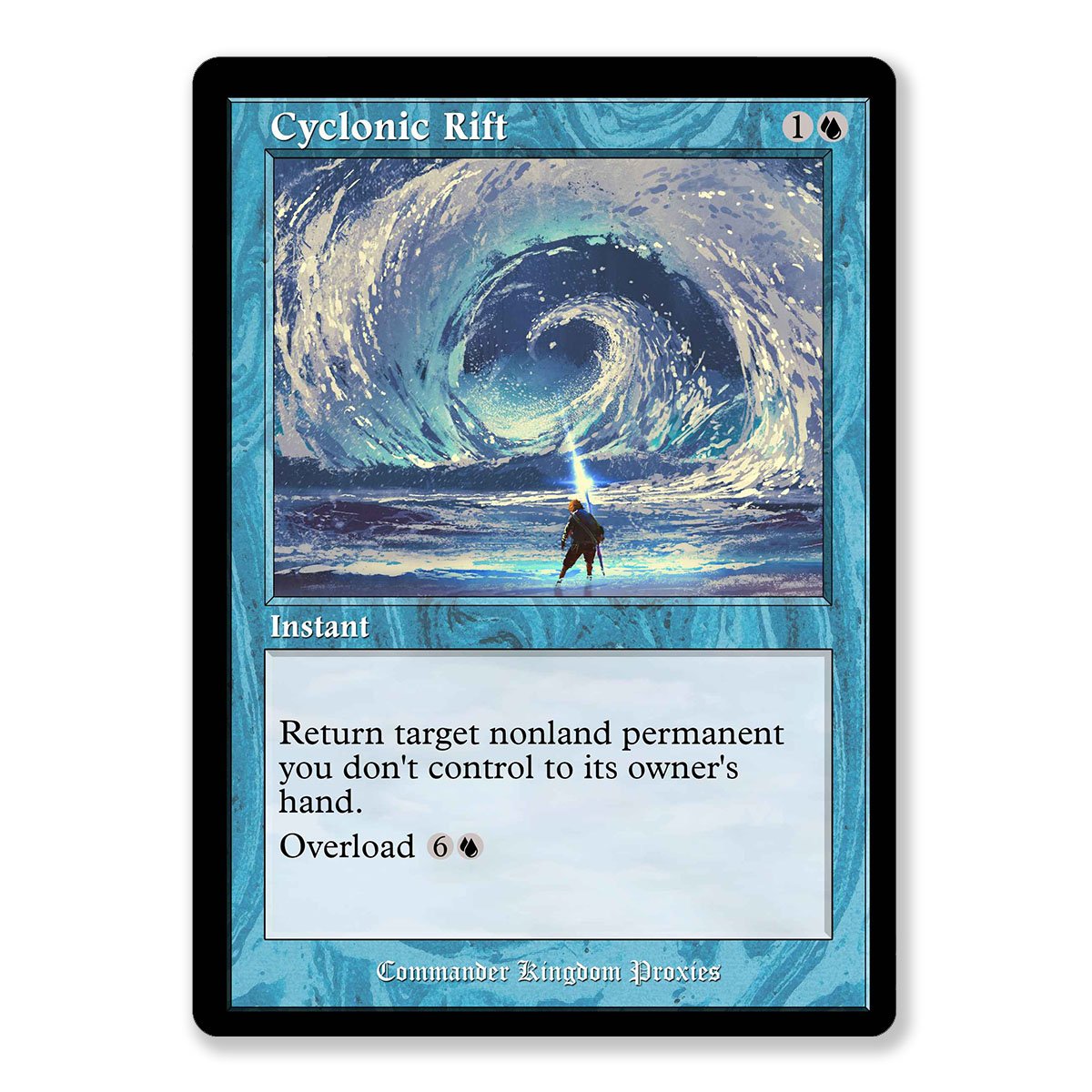 Cyclonic Rift | Vintage Custom MTG Proxy Card - trinketkingdom.com