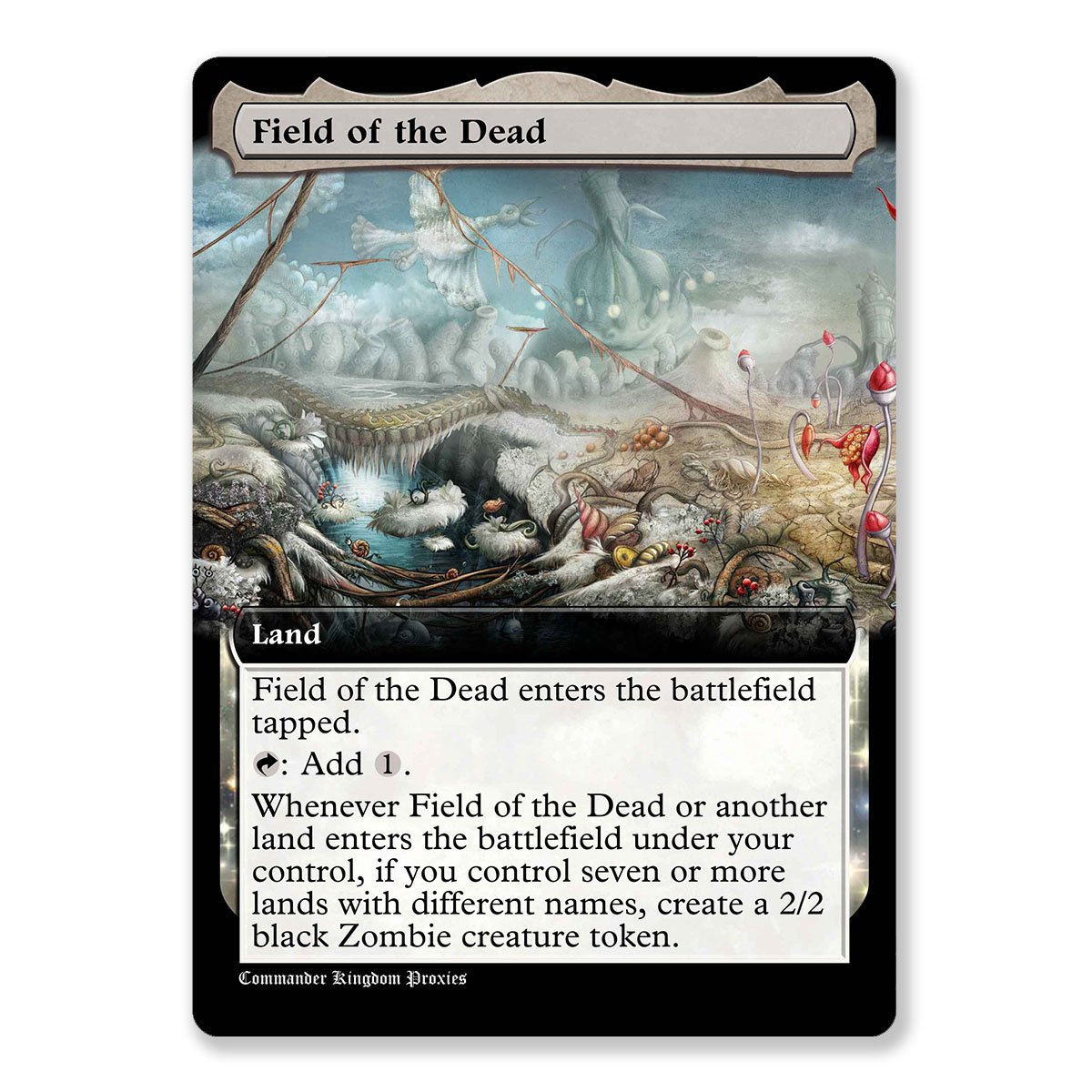 Field of the Dead | Box Topper Custom MTG Proxy Card - trinketkingdom.com
