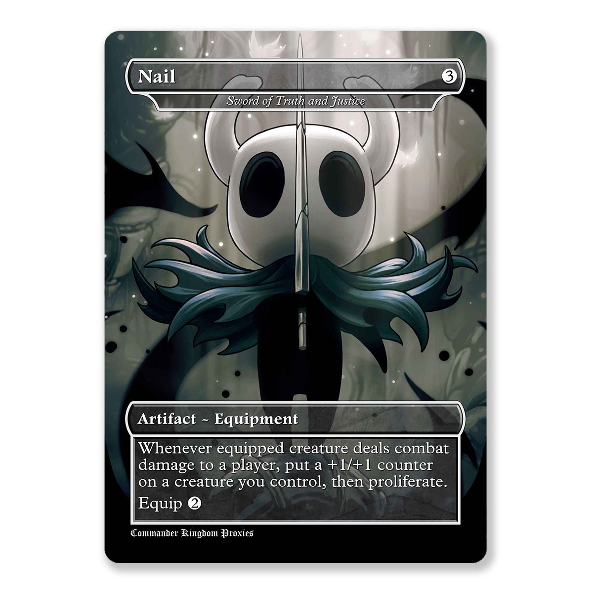 Nail - Sword of Truth and Justice | Hollow Knight | Full Art Custom MTG ...