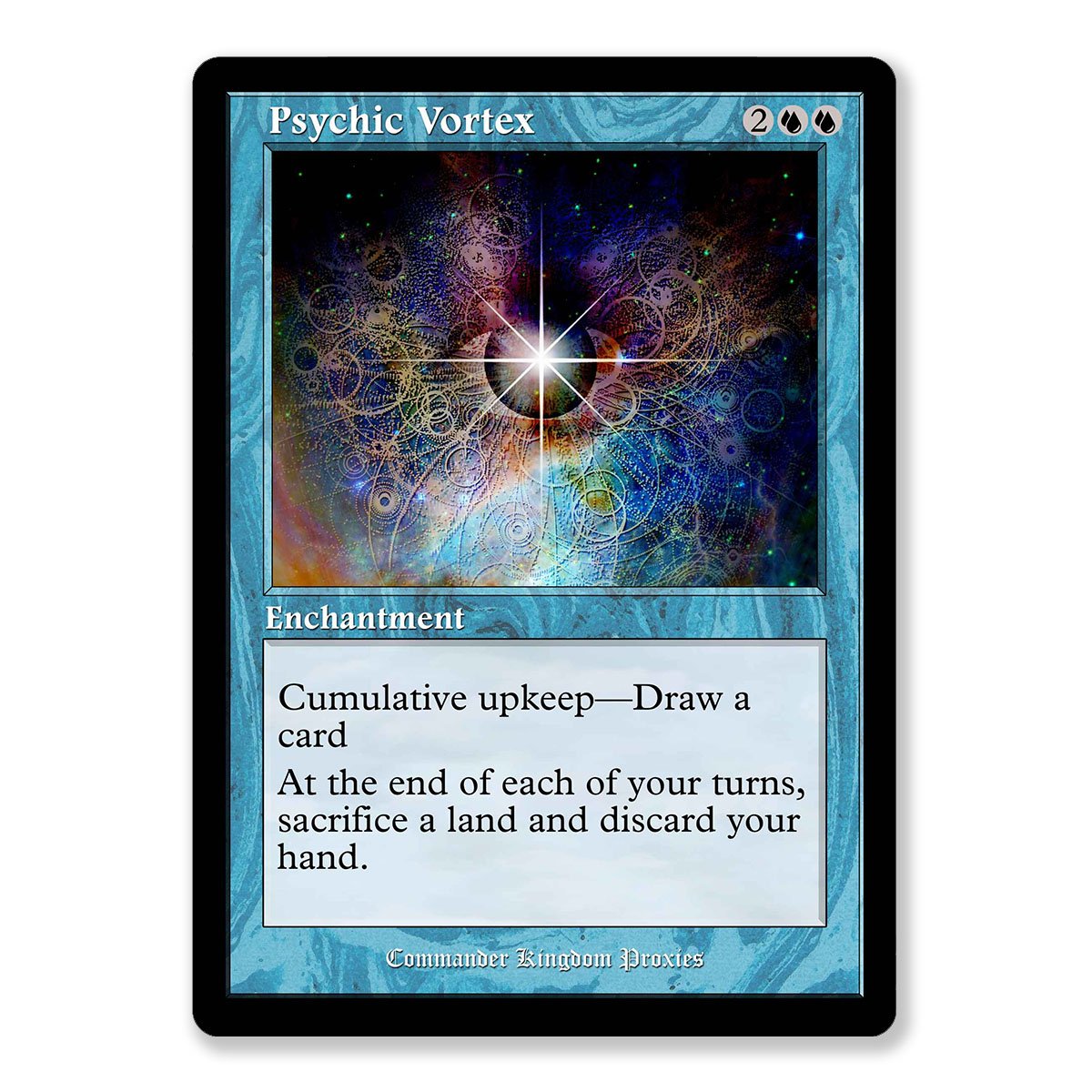 Psychic Vortex | Vintage Custom MTG Proxy Card - trinketkingdom.com