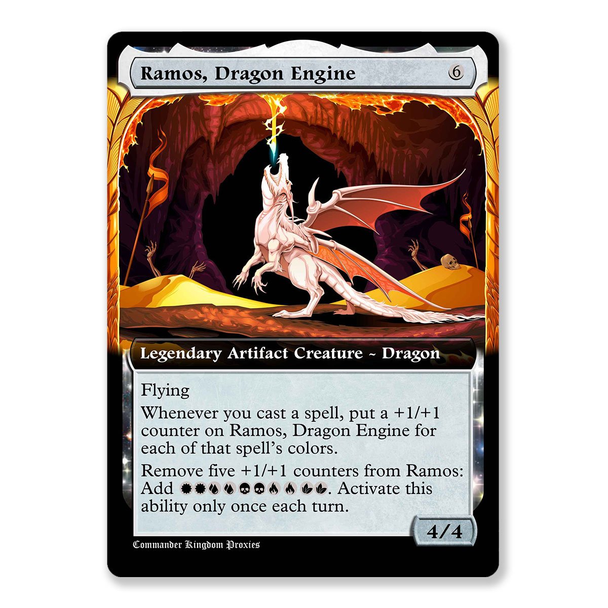 Ramos, Dragon Engine | Box Topper Custom MTG Proxy Card ...
