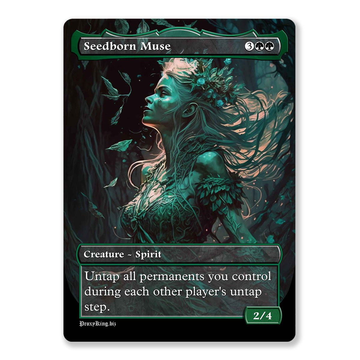 Seedborn Muse | Full Art Custom MTG Proxy Card - trinketkingdom.com