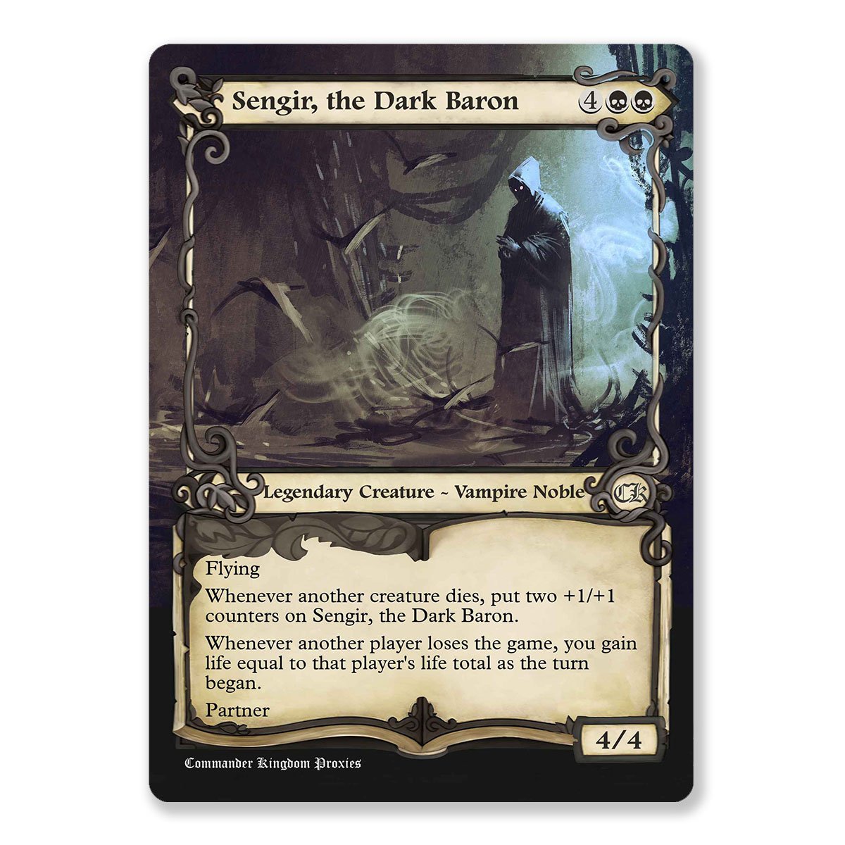 Sengir Dark Baron | Adventure Custom MTG Proxy Card - trinketkingdom.com