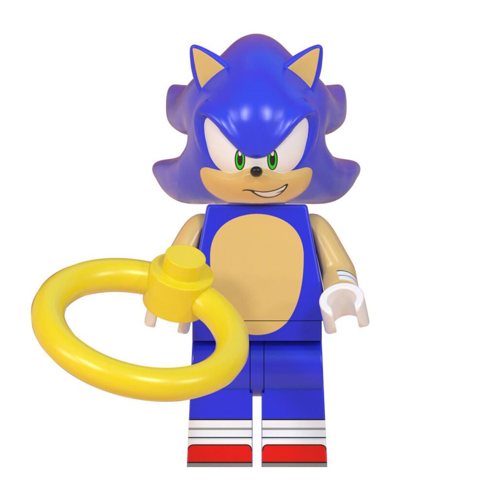Video Game Minifigure | Sonic - trinketkingdom.com