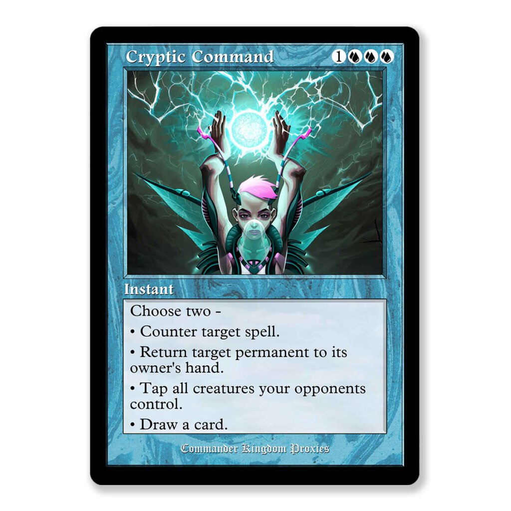 Cryptic Command | Vintage Custom MTG Proxy Card - trinketkingdom.com