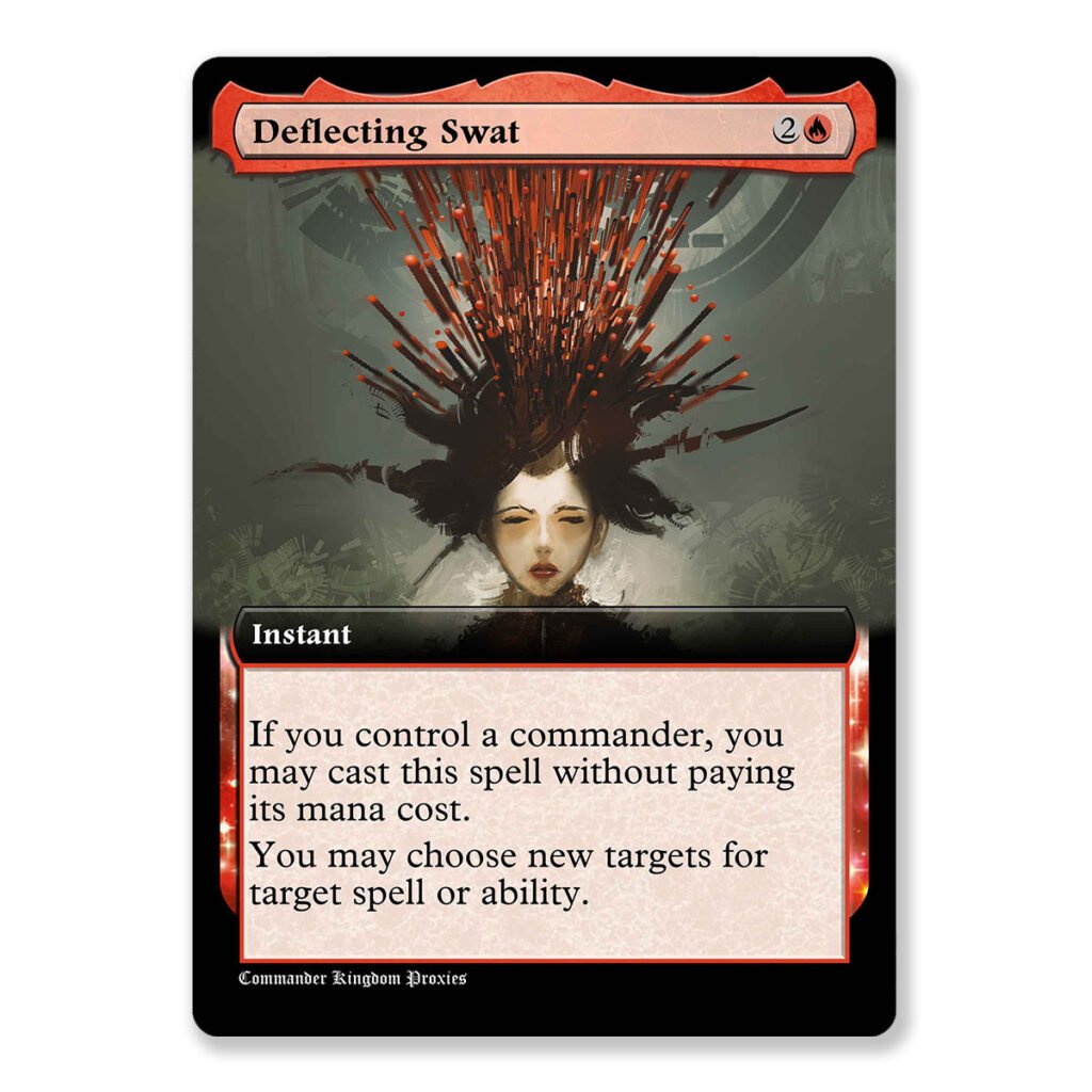 Deflecting Swat | Box Topper Custom MTG Proxy Card - trinketkingdom.com